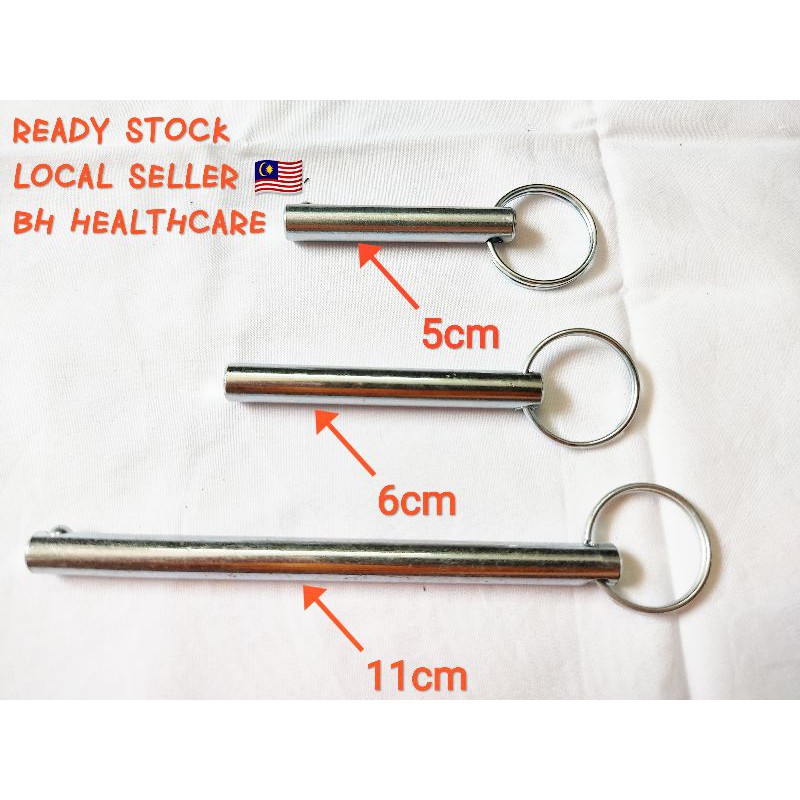 [Ready Stock] Gym Lock Pin With Ring/Lock Pin/Leveling Lock Pin/Long ...