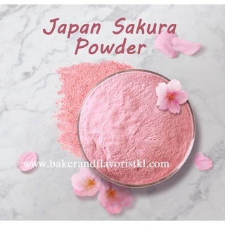 🌸Sakura Powder Japan 100g 樱花粉 粉红 纯天然蔬果色粉 Fruit & vegetable food 紫薯粉 甜菜粉 ...