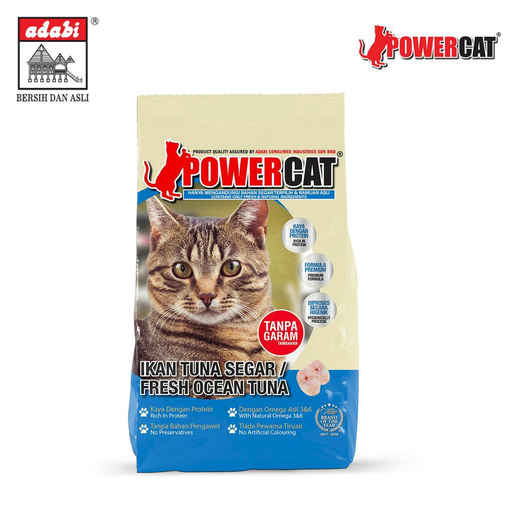 Powercat Fresh Ocean Tuna Dry Food (450g) | Shopee Malaysia