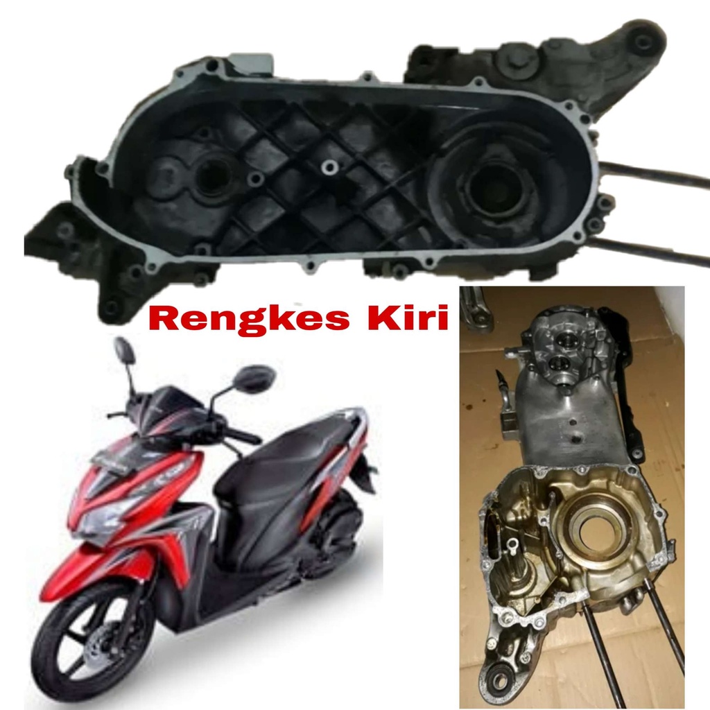 Vario 125 fi Old Crankcase Block Original Left Crankshaft Crankcase ...