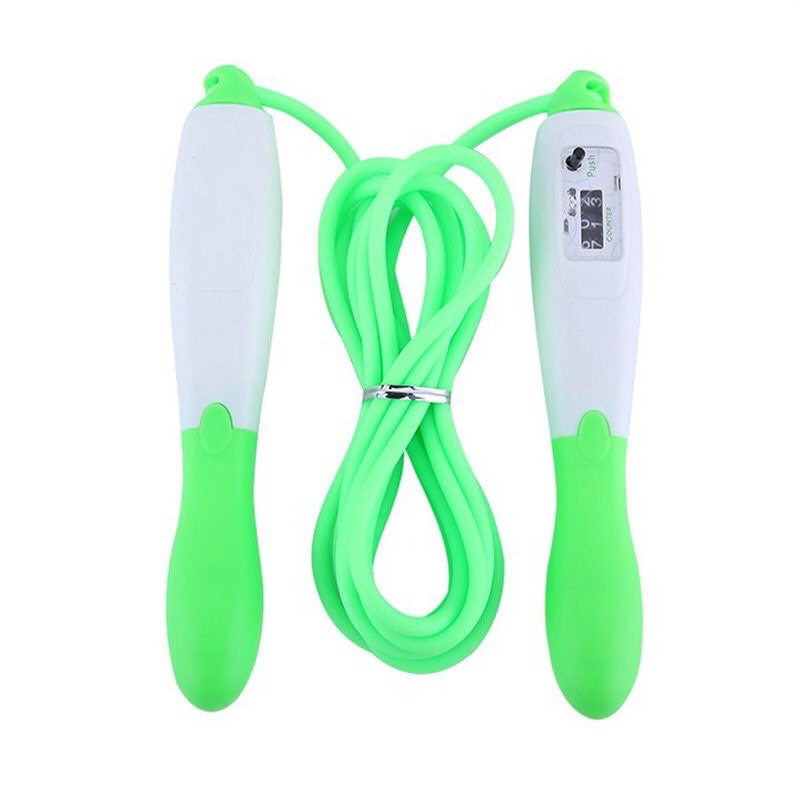 🔥COD🔥Digital Jump Rope Counting Skipping Rope lose weight Steel Wire ...