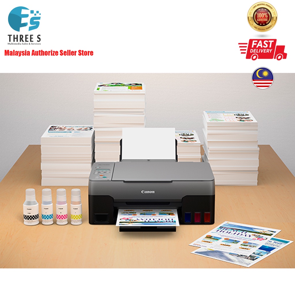 Canon Pixma G2020 Printer Refillable Ink Tank All-In-One | Shopee Malaysia