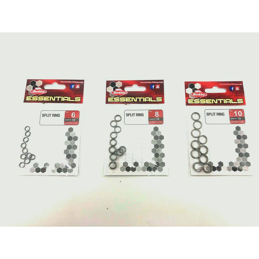 Berkley Essentials Split Ring | Shopee Malaysia