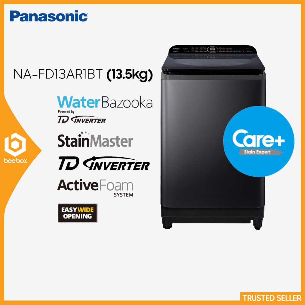 Panasonic Top Load Stain Care Washing Machine 13.5KG Inverter Odour ...