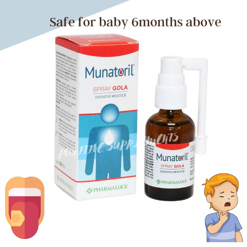 THROAT SPRAY MUNATORIL BABY CHILDREN 30ML | Shopee Malaysia