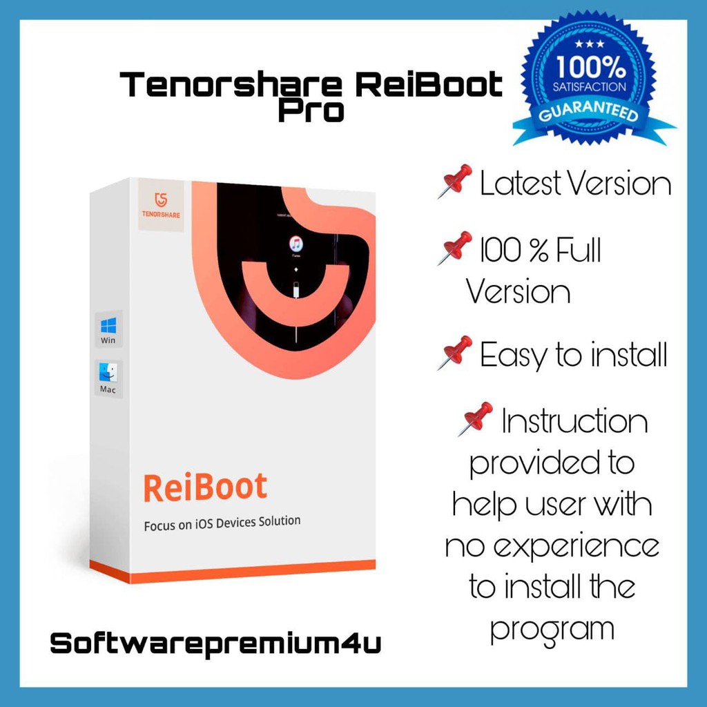 🔥【 Latest 】🔥 ReiBoot Pro 8.0.13.5 | iOS Device Data Recovery | Shopee ...