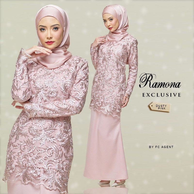 KURUNG RAMONA EXCLUSIVE [BERTUNANG/ NIKAH/ SANDING/ KAHWIN] | Shopee Malaysia