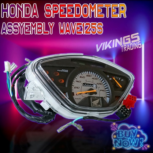 WAVE125S ELECTRIC HONDA METER ASSY SPEEDOMETER ASSY WAVE125S WAVE125 S ...