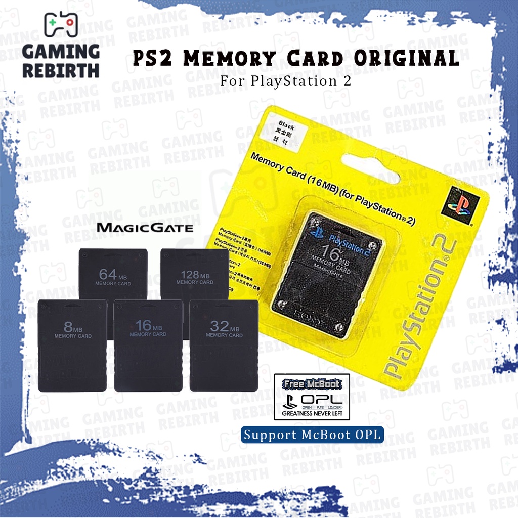 PS2 Memory Card ORIGINAL [READY STOCK][SHIP FROM MALAYSIA] | Shopee ...