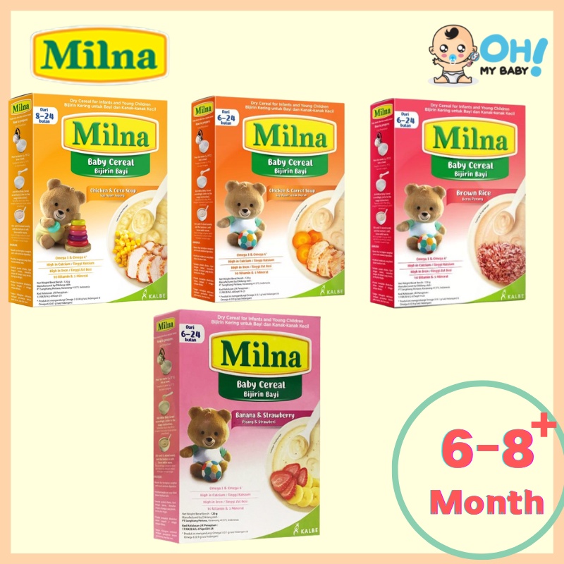 Milna Baby Cereal 120g Baby porridge Nestle Cerelac Milna MommyJ Bubs ...