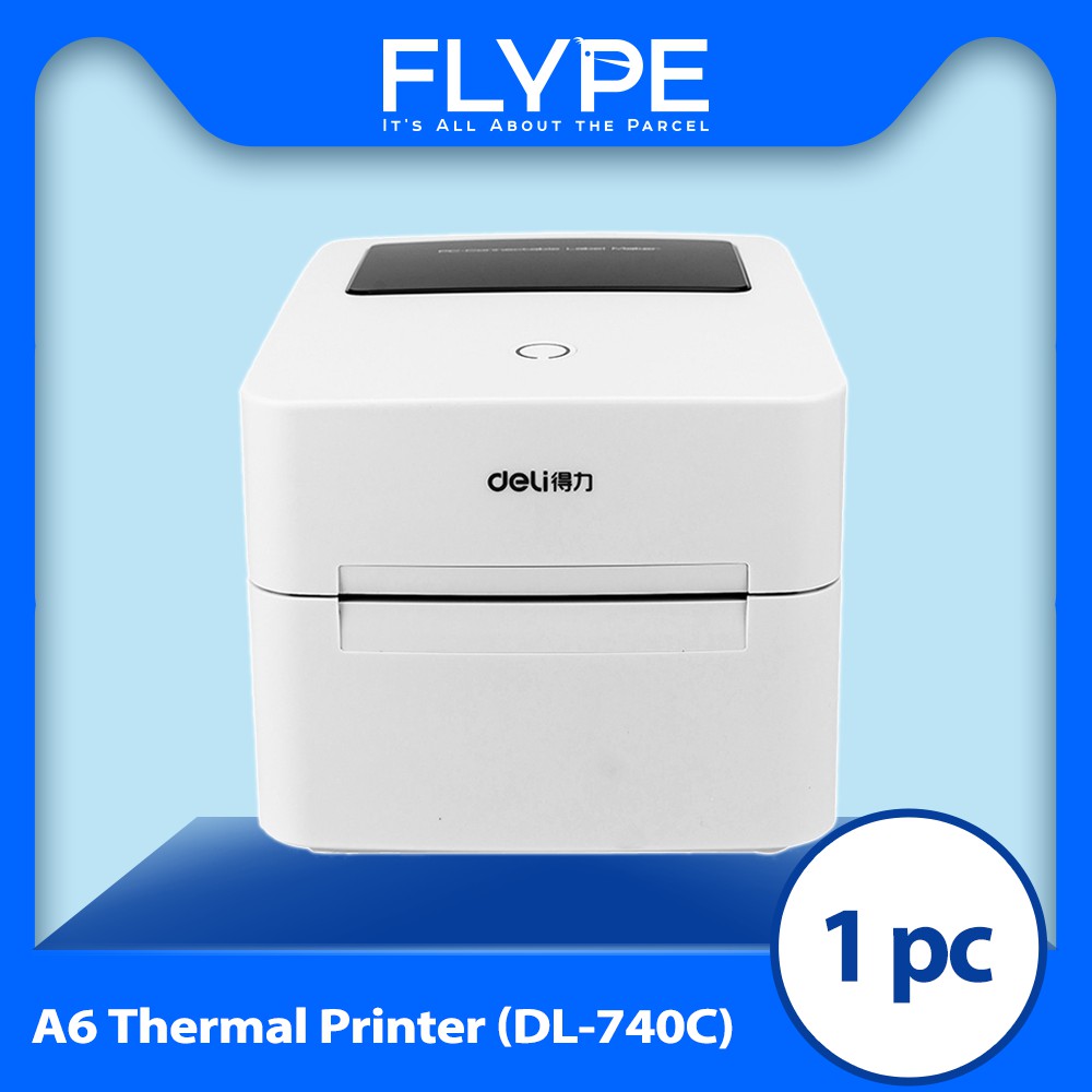 FLYPE - A6 Thermal Printer Waybill Barcode Shipping Label Consignment ...