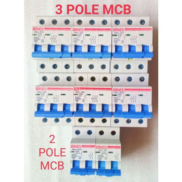 NES MCB~MINIATURE CIRCUIT BREAKER 2/3POLE 6KA ( SIRIM APPROVED ...
