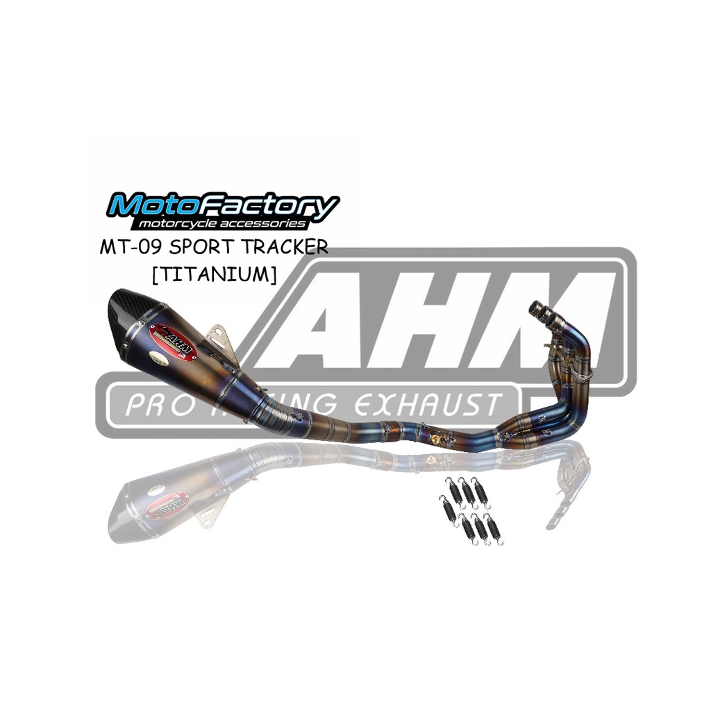 ORIGINAL AHM EXHAUST Z1RT SERIES RC EKZOS [FULL SYSTEM] MT-09 SPORT ...