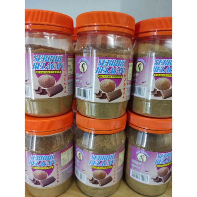 Serbuk Belacan Cap NJONJA 檳城吉和蝦童標純正峇拉煎粉Penang KET HOE belacan powder ...