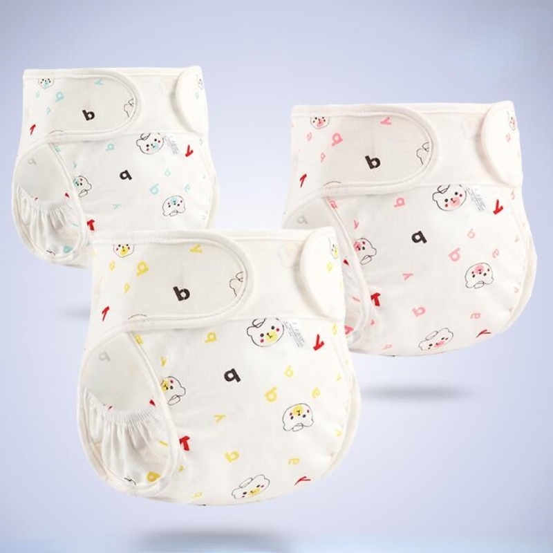 Newborn Baby Washable Reusable Cotton Cloth Diaper Diapers (Insert Sold ...