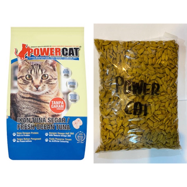 Repack 1kg Power Cat Adult 1kg | Shopee Malaysia