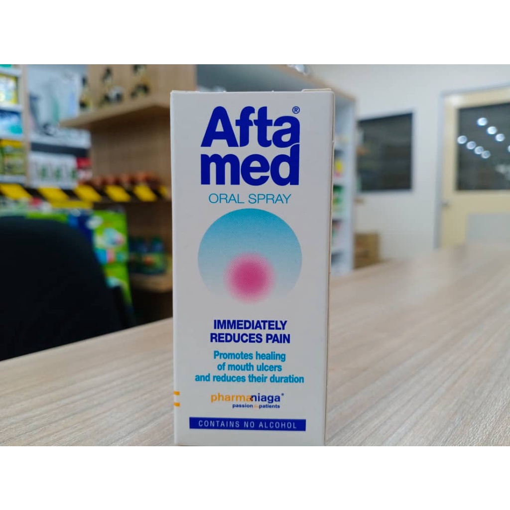 AFTAMED ORAL SPRAY 20ML / JUNIOR ORAL GEL 8ML | Shopee Malaysia