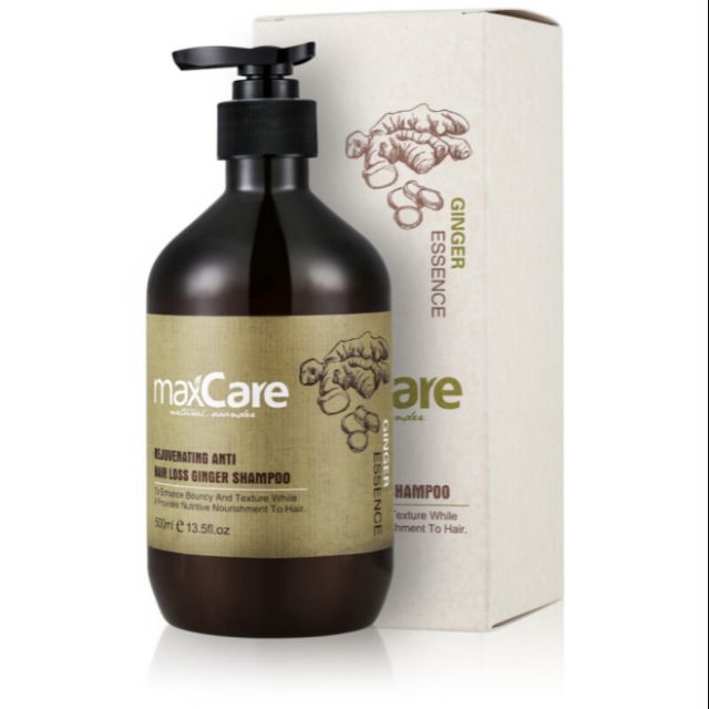 Penjagaan Rambut Maxcare anti hair loss ginger shampoo & Conditioner ...
