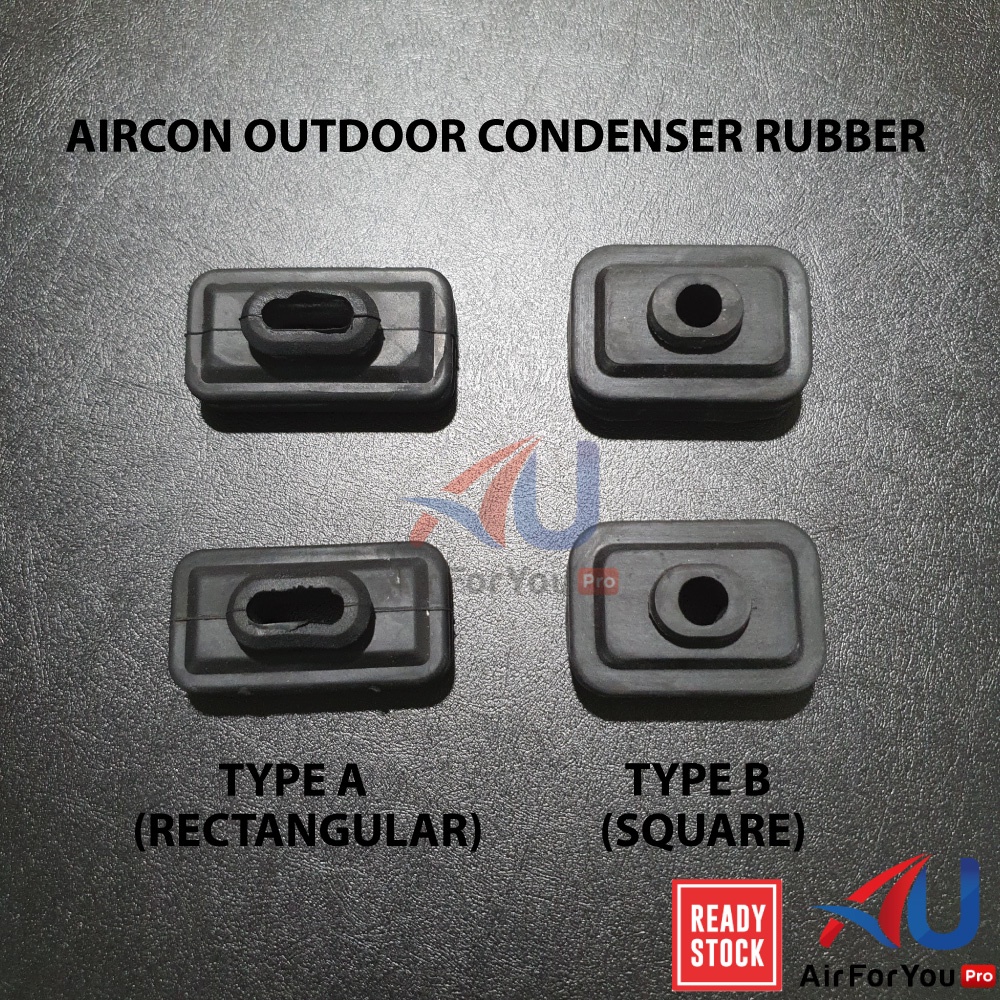 AIR CONDITIONER OUTDOOR COMPRESSOR CONDENSER ANTI VIBRATION RUBBER ...