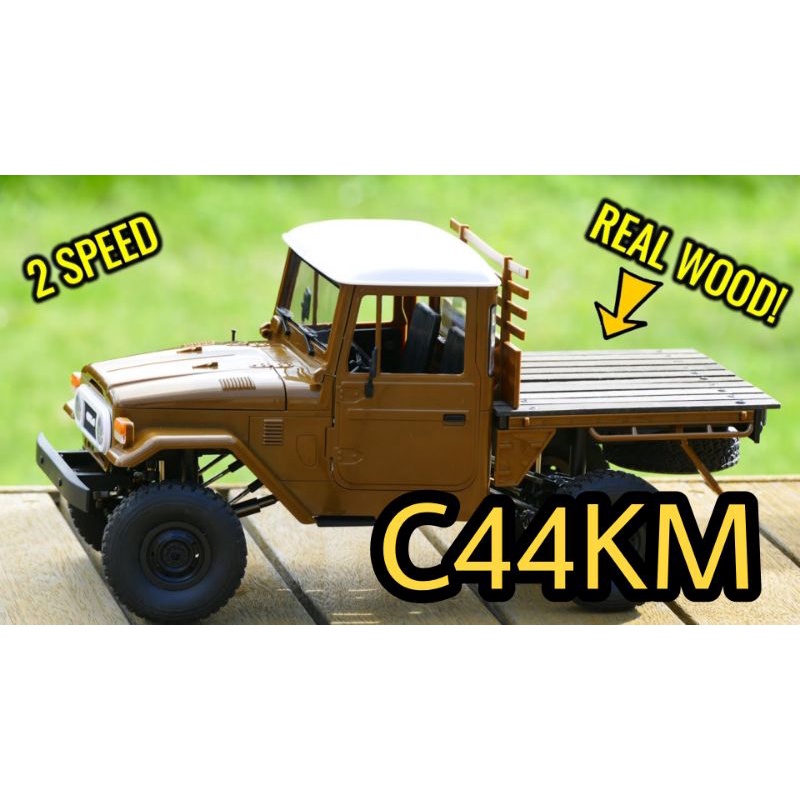 READY STOCK!! 1:14 WPL C44KM - FULL METAL UPGRADES, 2SPEED GEARBOX ...