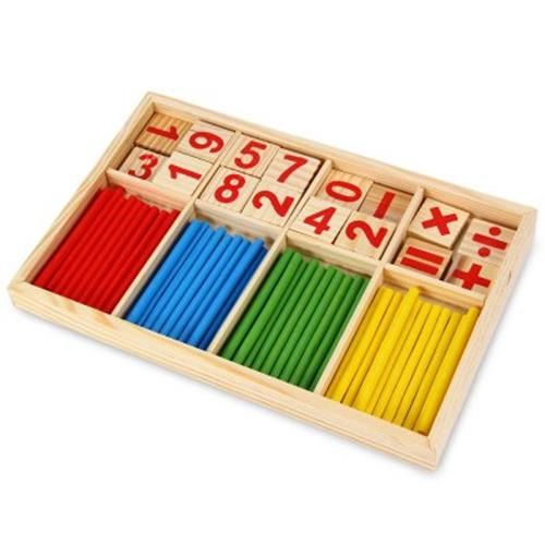 MONTESSORI MATHEMATICAL INTELLIGENCE STICK PRESCHOOL EDUCATIONAL TOYS ...