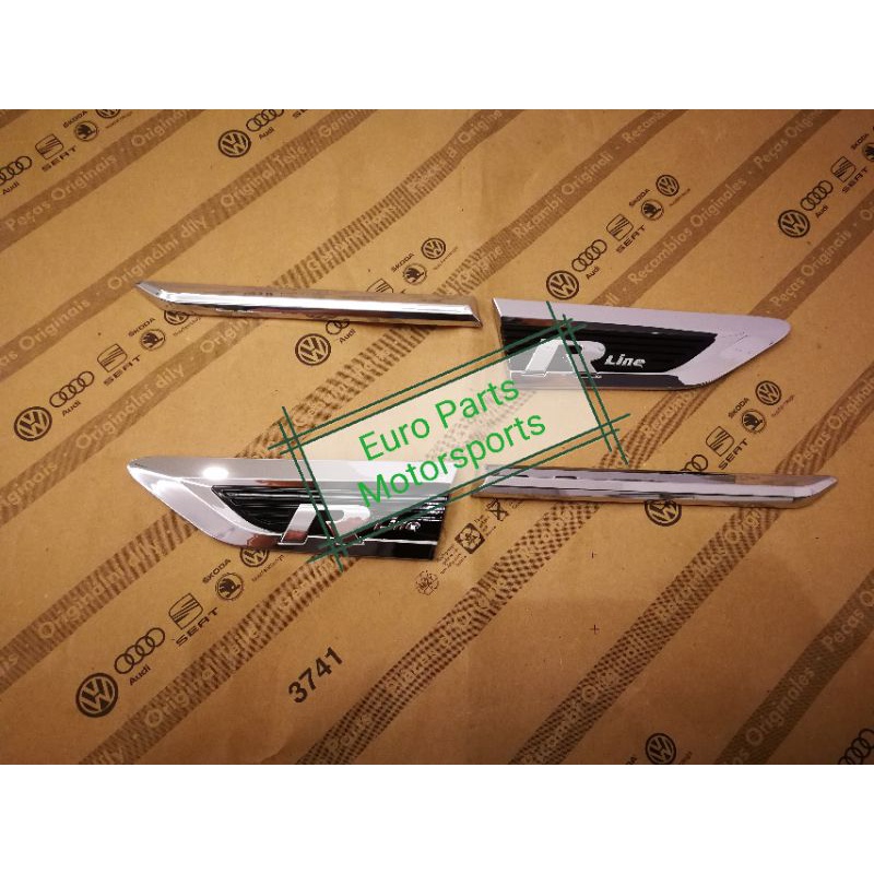 VOLKSWAGEN TIGUAN R LINE FENDER EMBLEM BADGE | Shopee Malaysia