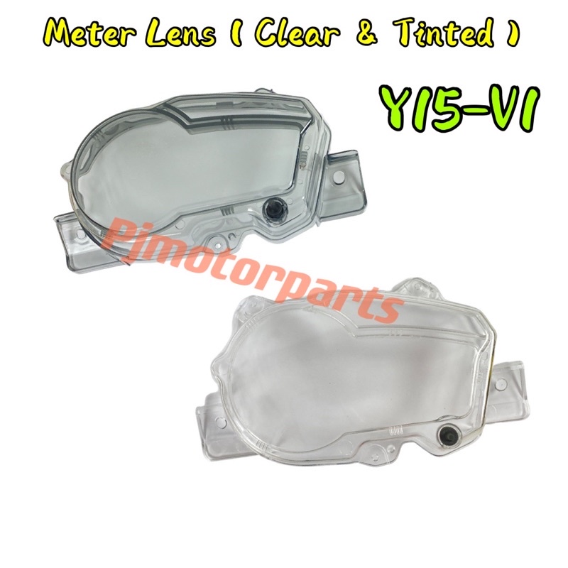Y15 Y15ZR V1/Y15 V1/Y15V1 (Standard Clear & Tinted Smoke) Meter Cover ...