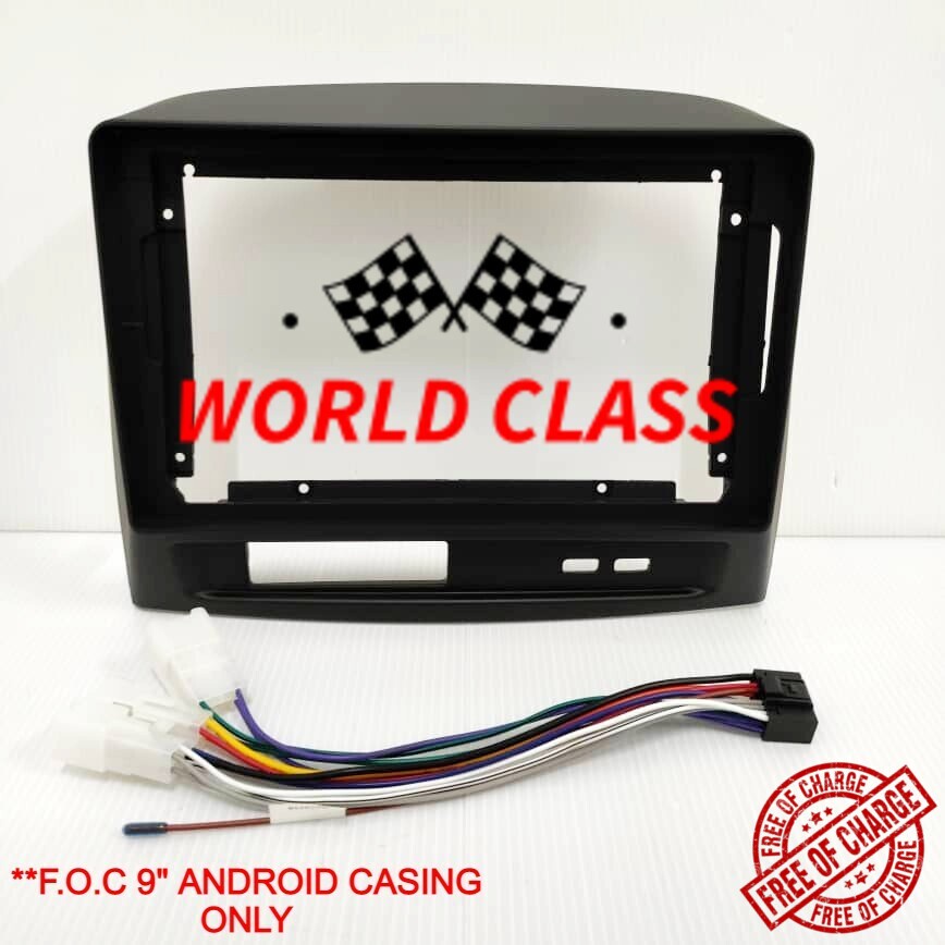 TOYOTA VIOS 2003-2006 ANDROID 9" CASING (FREE PLUG & PLAY CABLE ...