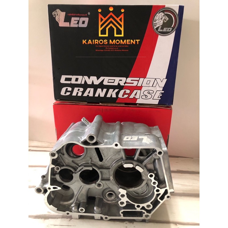 EX5 DREAM/ W-100/ CLASS-1 LEO CRANKCASE SET (To Wave 125 block head ...