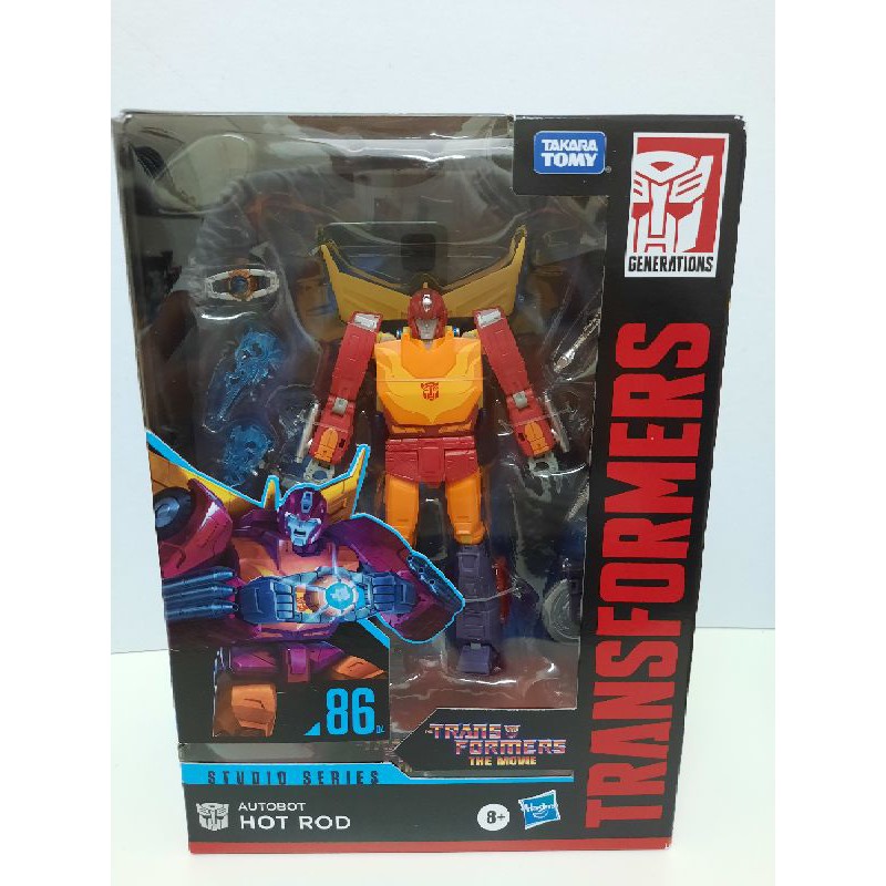 Transformers The Movie Studio Series 86 Hot Rod | Shopee Malaysia