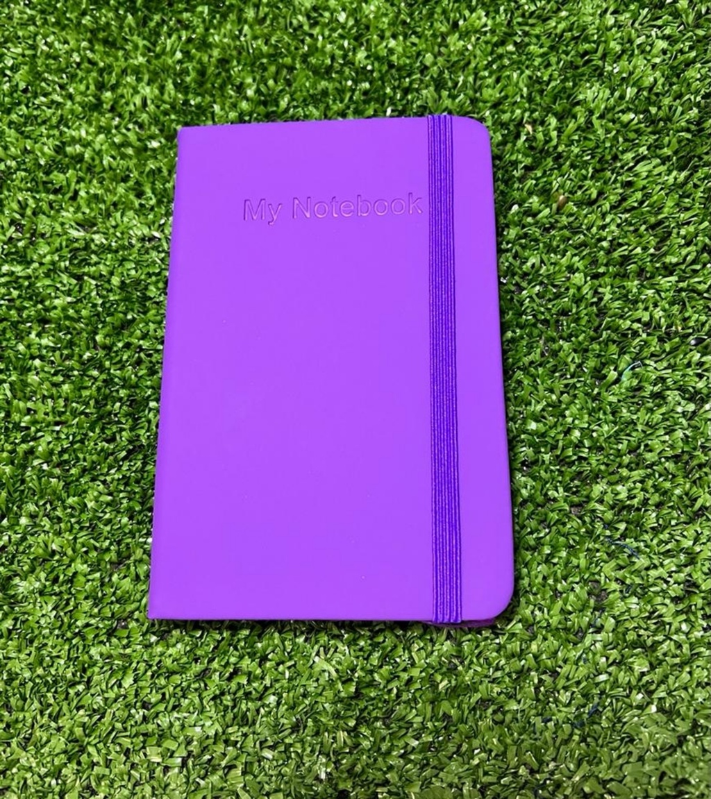 My Notebook Business Notebook A6 Color PU leather A6 Office Portable ...
