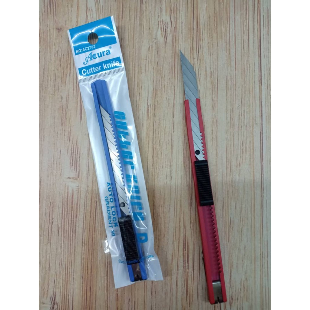 Acura Cutter Knife-Auto Lock | Shopee Malaysia