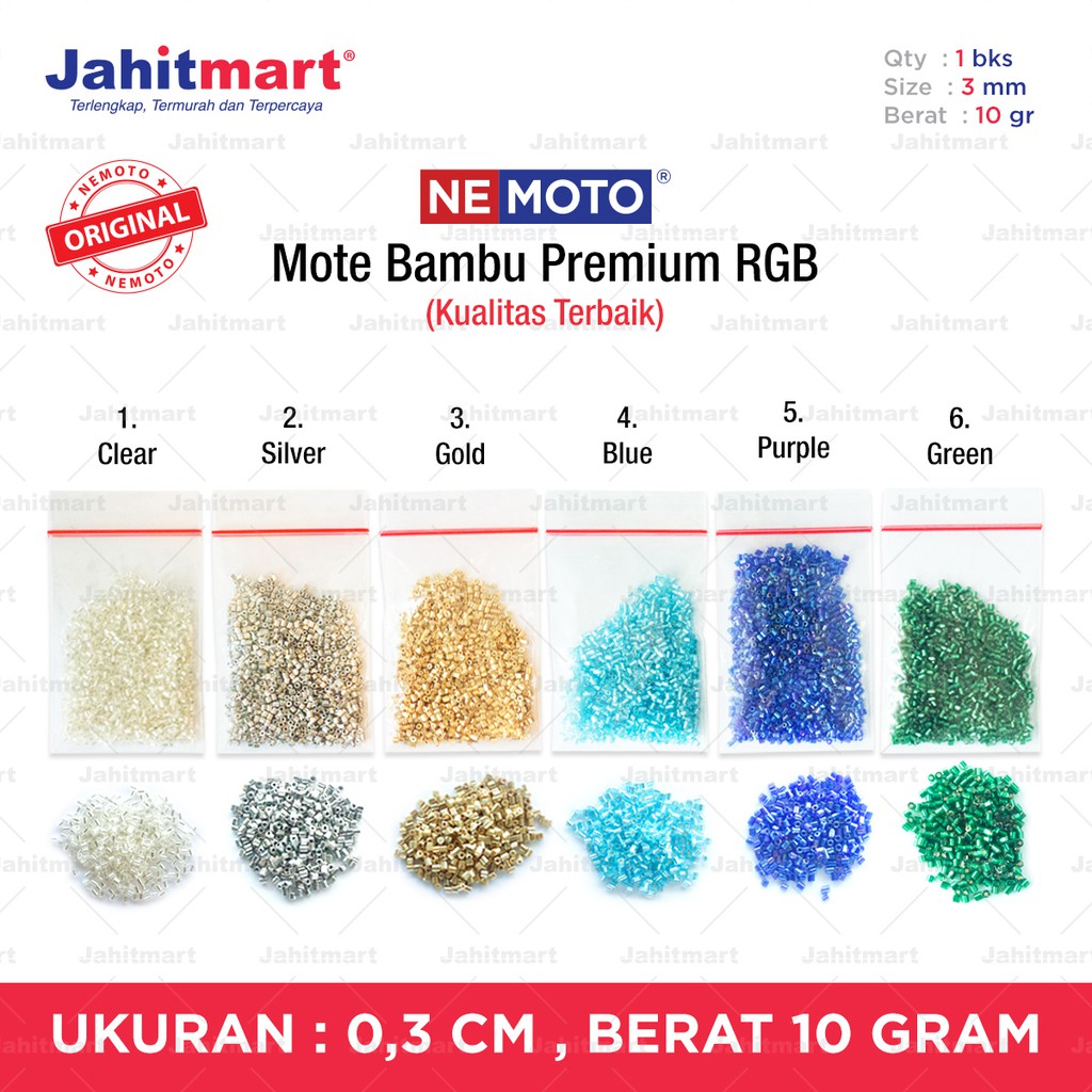 Premium RGB Bamboo Mote (10 Grams) | Shopee Malaysia