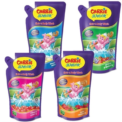 Carrie Junior Hair & Body Shampoo Refill Pack (500g) | Shopee Malaysia