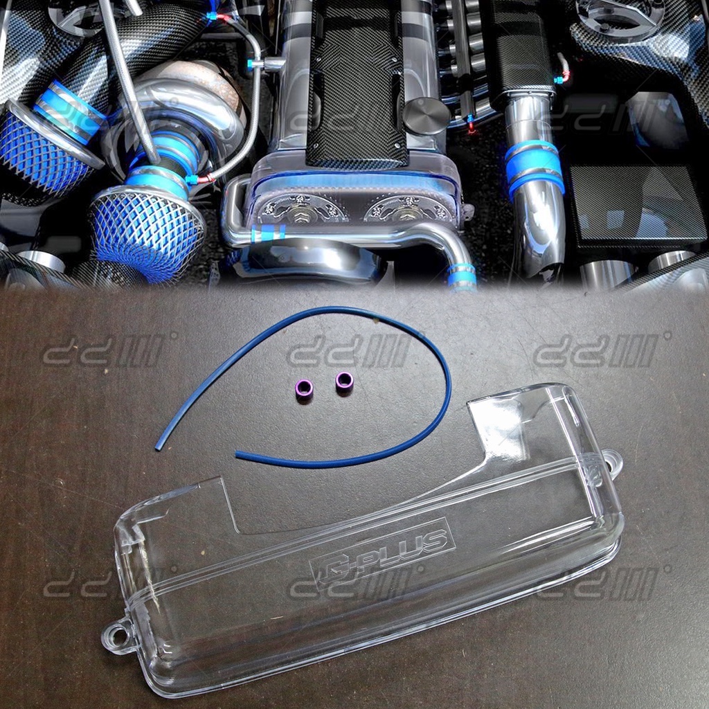 Clear Cam Pulley Timing Belt Cover For Toyota Supra JZA80 Aristo JZS147 ...