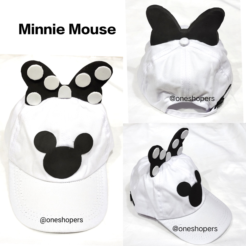 Mickey MOUSE MINNIE MOUSE Children's Hat/ MINNIE MOUSE Character Hat ...
