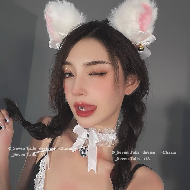 Fox Ear Mane Fox Ear With Bell Real Picture Shopee Malaysia