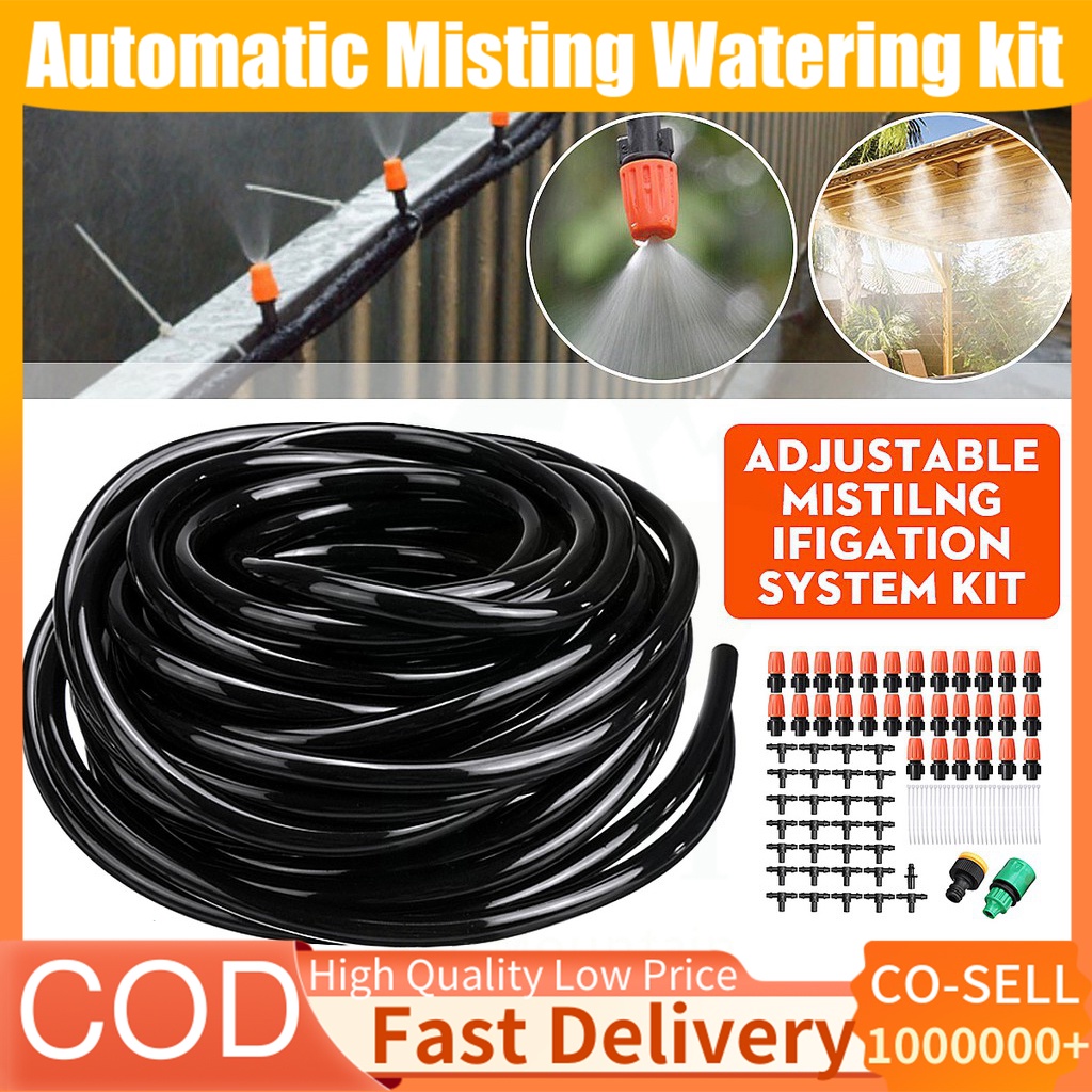 Garden Micro Drip Irrigation System Plant Flower Watering Home Auto ...