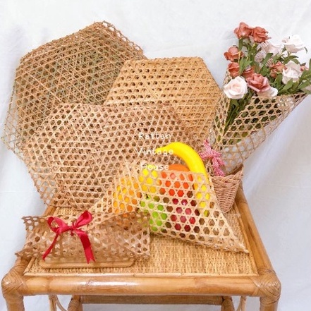 (Rattanvintage) Bamboo Steam Net | Bamboo Net | Bamboo Despenser ...