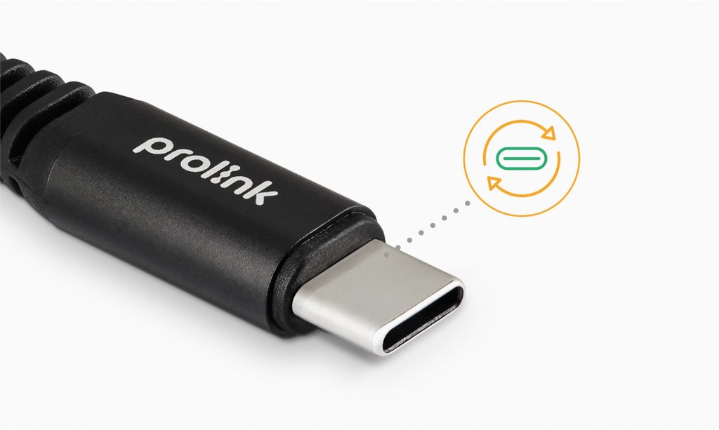 Prolink USB C-C 100W/2Meter Fast Charging Cable Samsung/iPhone 15/Honor ...