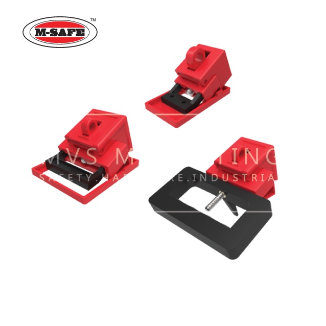 M-SAFE SAFETY NEW CLAMP-ON BREAKER LOCKOUT /LARGE CIRCUIT BREAKER /LOTO ...