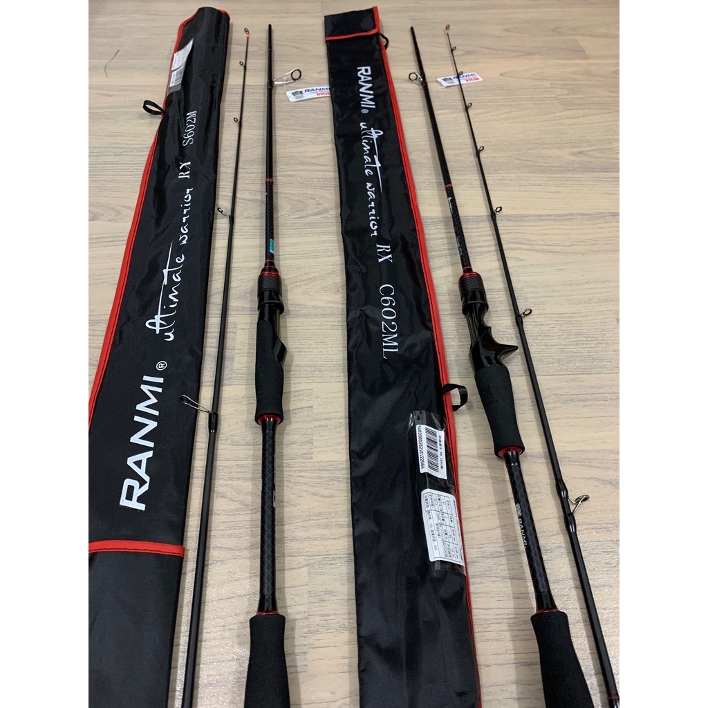 Ryobi Ranmi Ultimate Warrior Fast Jig Spinning/ Casting Rod | Shopee ...