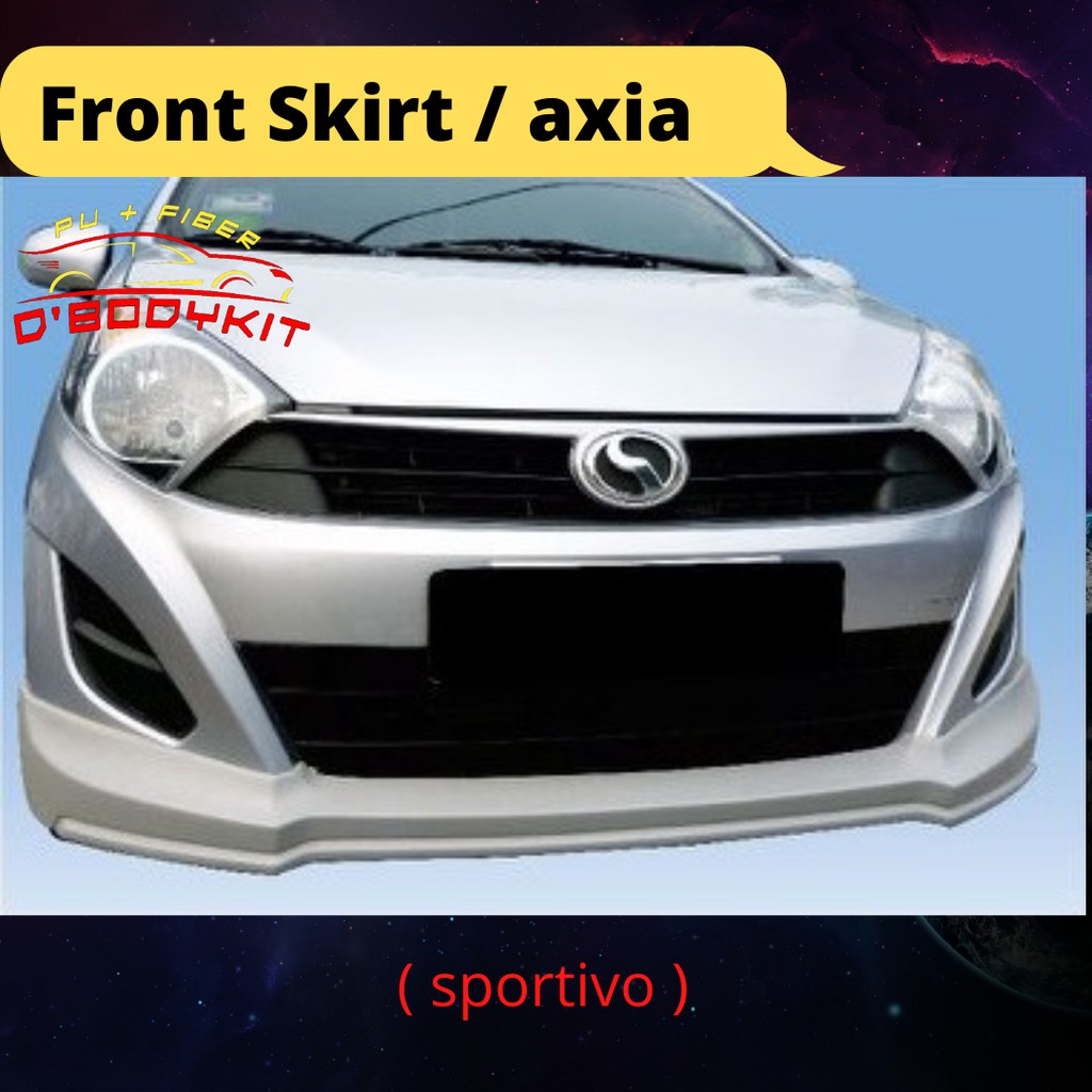 PERODUA AXIA FULLSET BODYKIT ( SPORTIVO ) | Shopee Malaysia