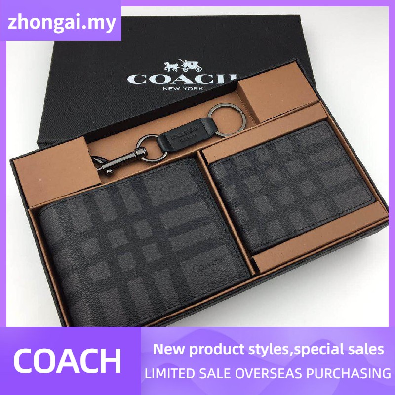 (Fast Shipping) F22534 Men's Fashion Short Wallet/Folding Wallet/Card ...