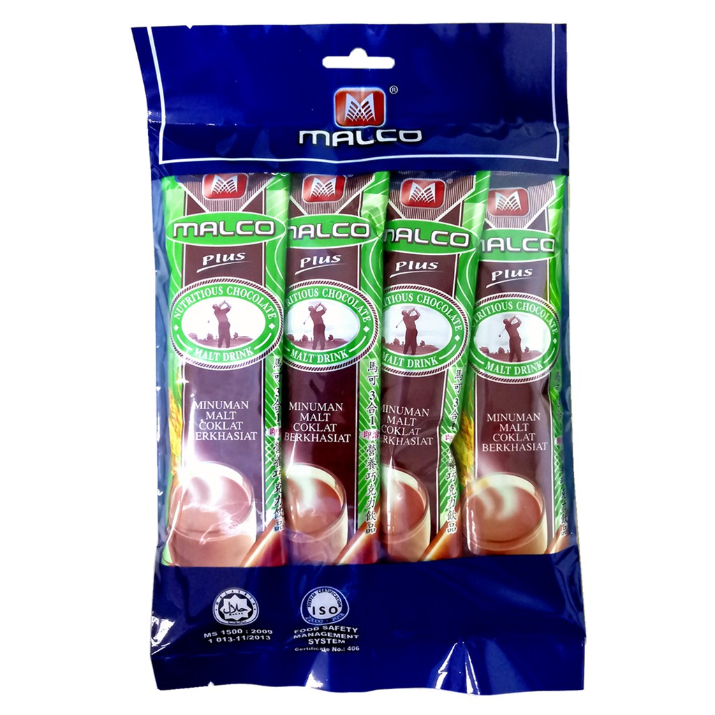 3 IN 1 CHOCOLATE MALT DRINKS "MALCO" 30G x 4's | Shopee Malaysia