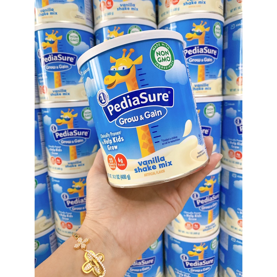 Pedia sure grow and gain milk powder box 400g vanilla flavor | Shopee ...