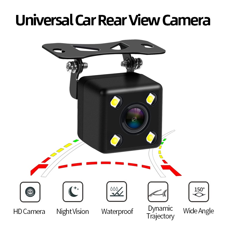 Universal Dynamic Trajectory Parking Line Reversing Camera Backup Rear ...