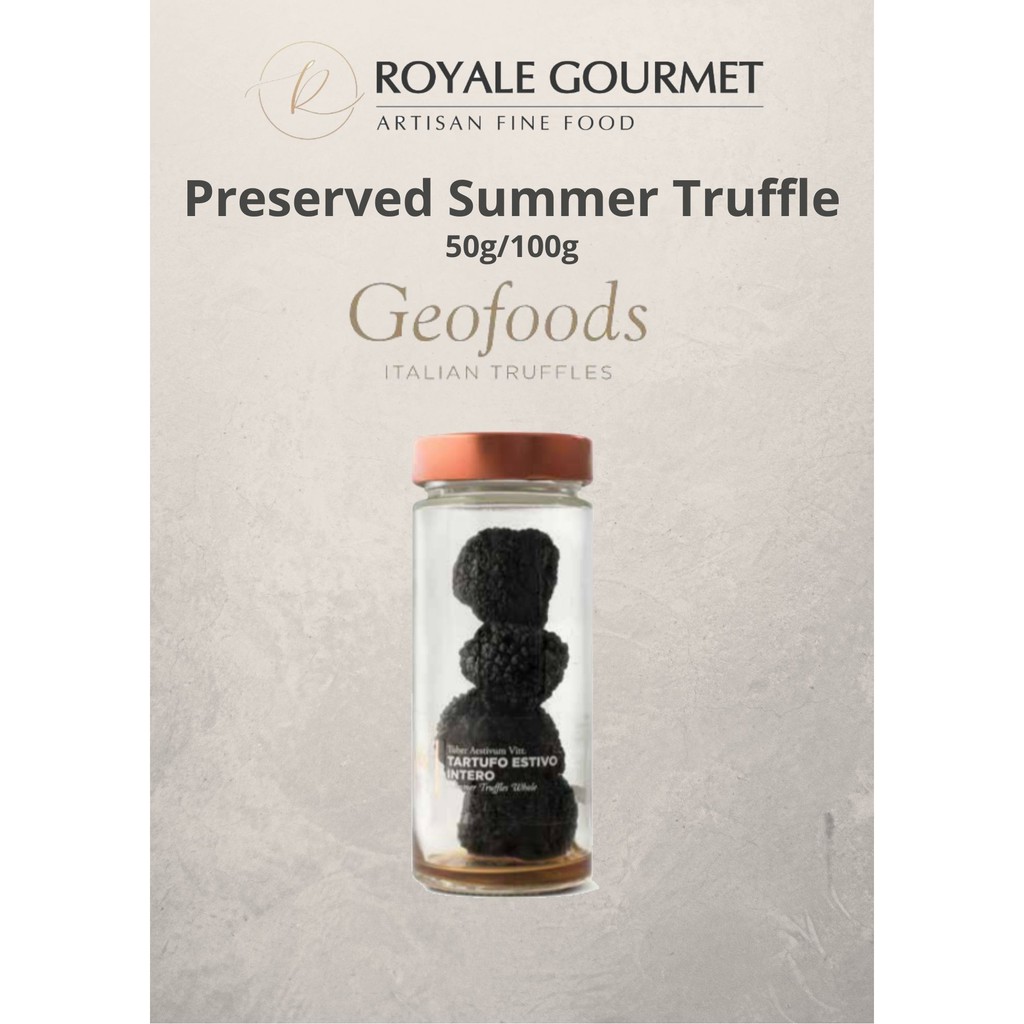 Geofoods Italian Summer Whole Truffles | Preserved Truffles | 50g ...
