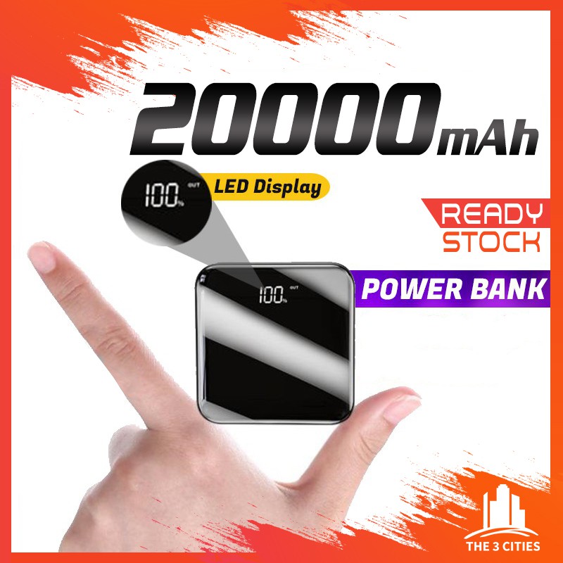 Mini Powerbank 10000mAh 20000mAH Powerbank Portable External Battery ...