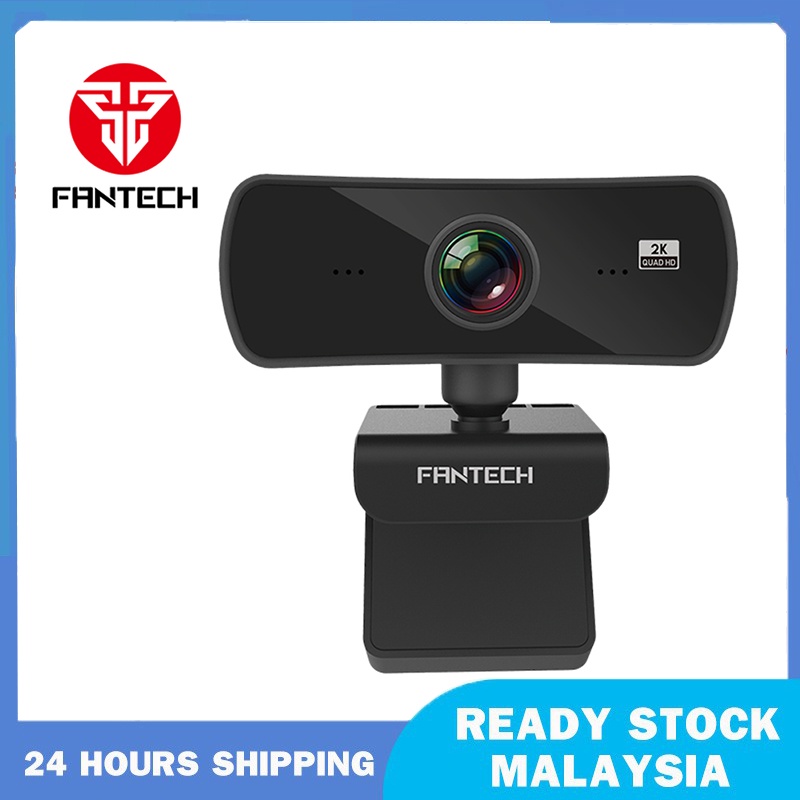 FANTECH LUMINOUS C30 QUAD HIGH DEF 1440P 2K QUAD HD USB Web Camera ...